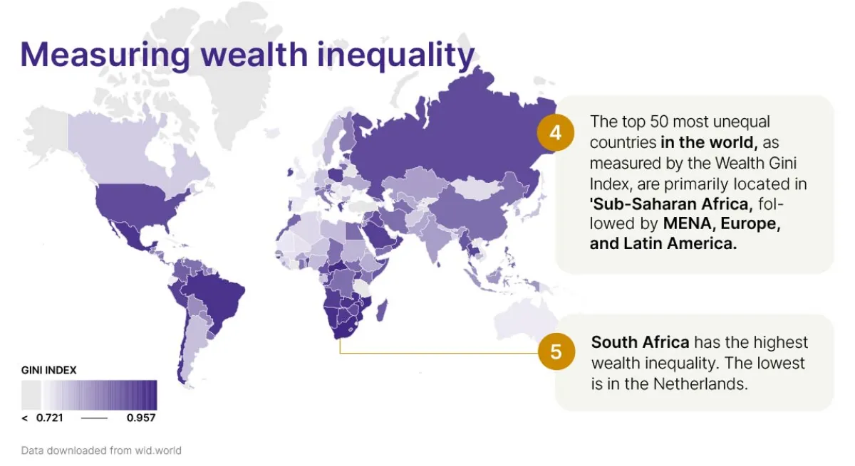 60 facts on wealth inequality - global view | Wealth Inequality Initiative